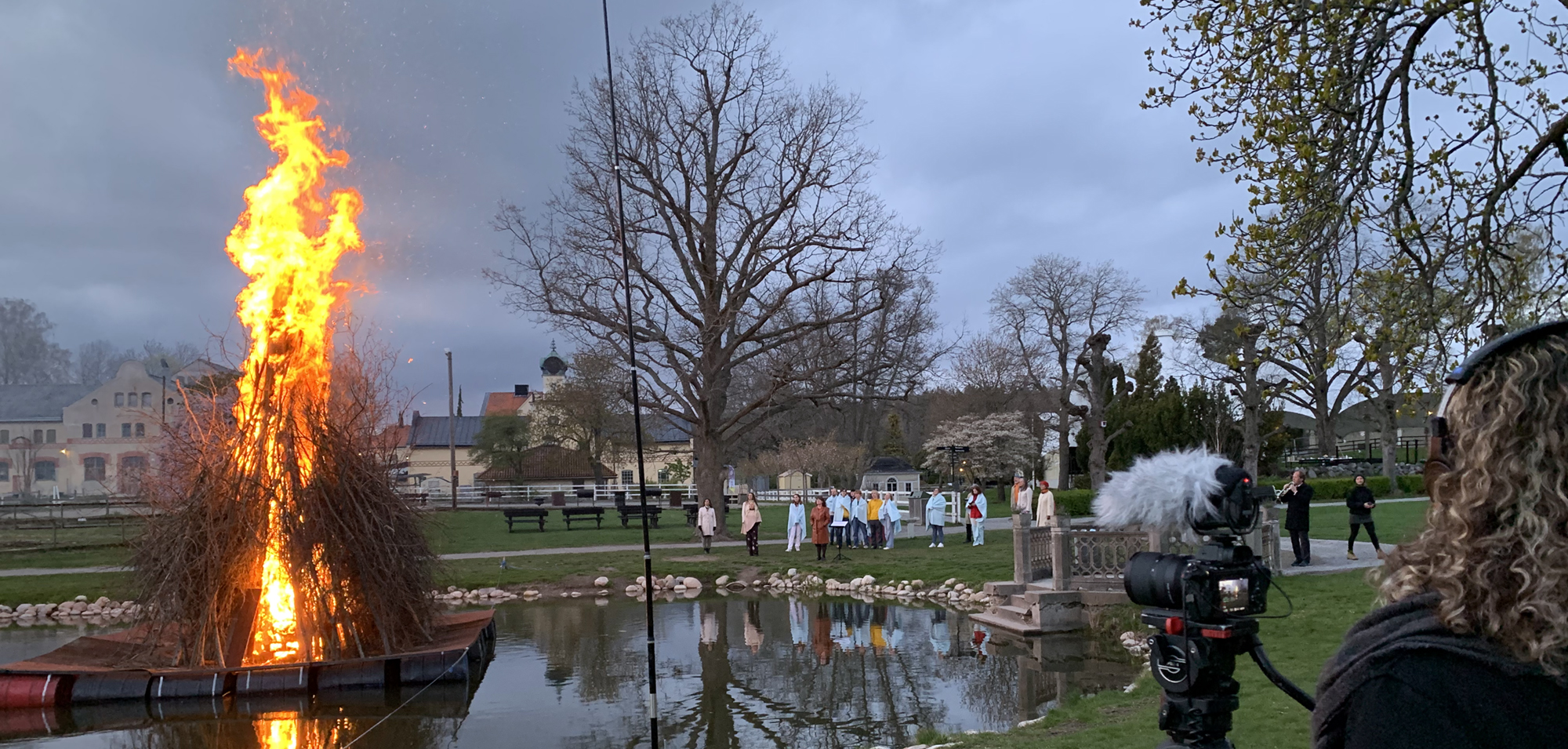 Ett annorlunda Valborgs­firande - Hågelbyparken